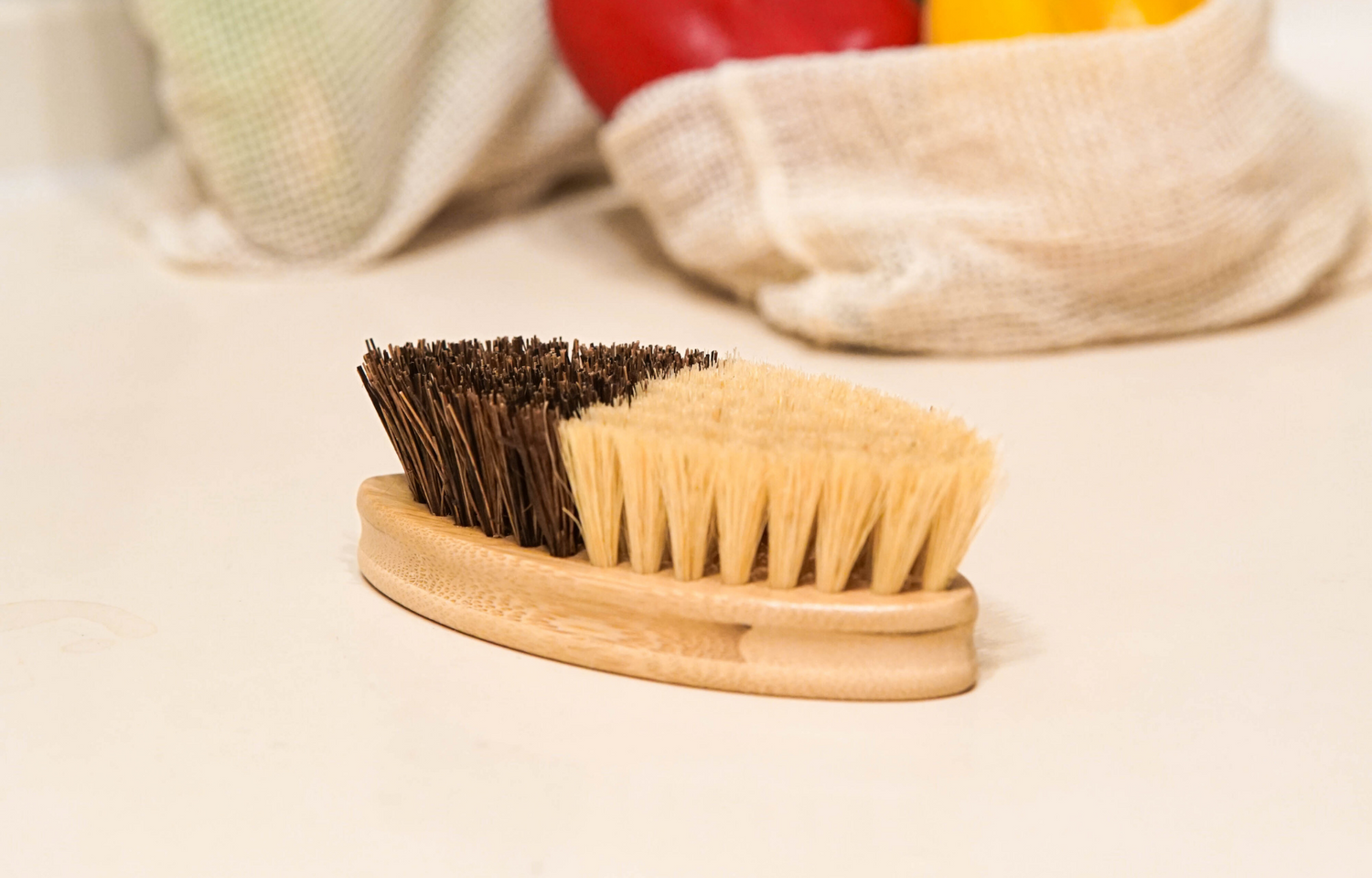 OKOK MART Sisal & Palm Fibre Oval Brush