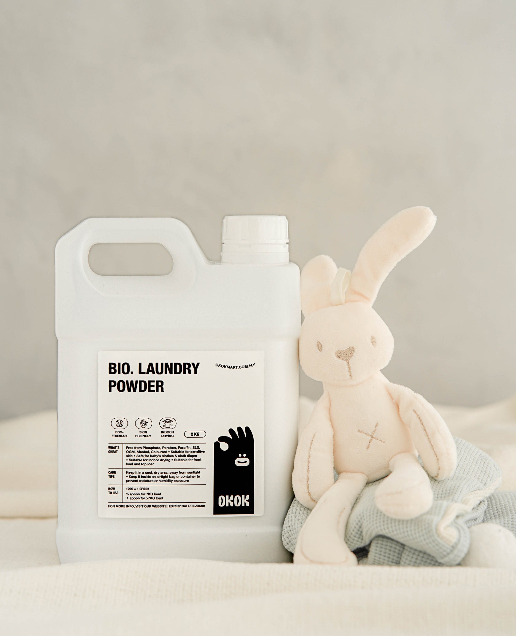 OKOK MART Bio. Laundry Powder